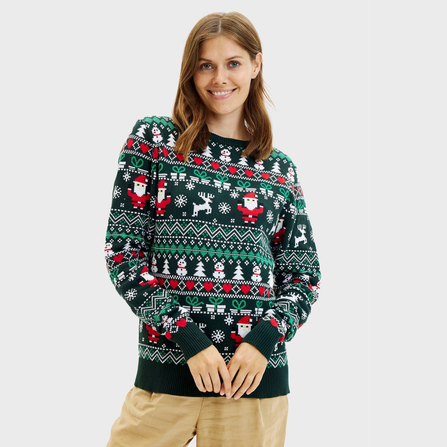 Fine Julesweater til Dame | Klassisk julecharme | Jule-Sweaters