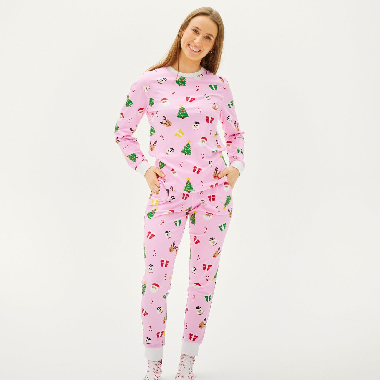 The pinkish pyjamas | Jule-sweaters.dk