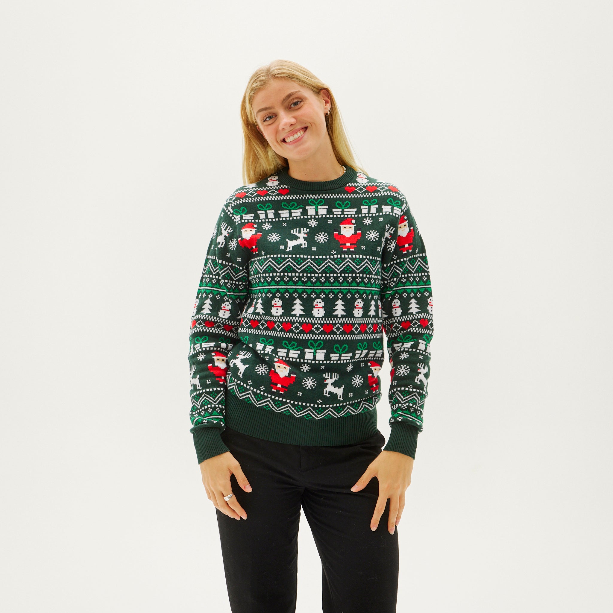Fine Julesweater til Dame | Klassisk julecharme | Jule-Sweaters