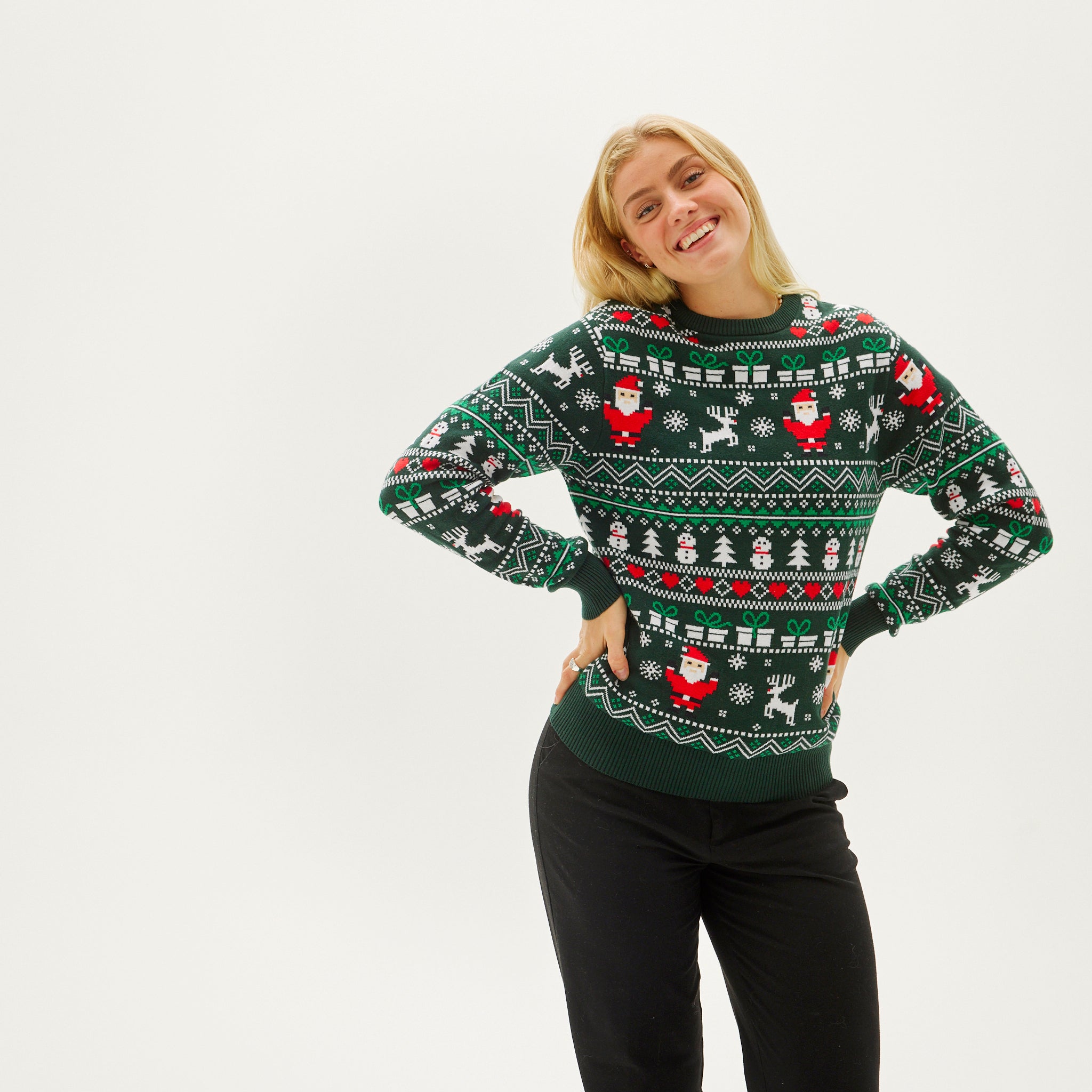 Fine Julesweater til Dame | Klassisk julecharme | Jule-Sweaters