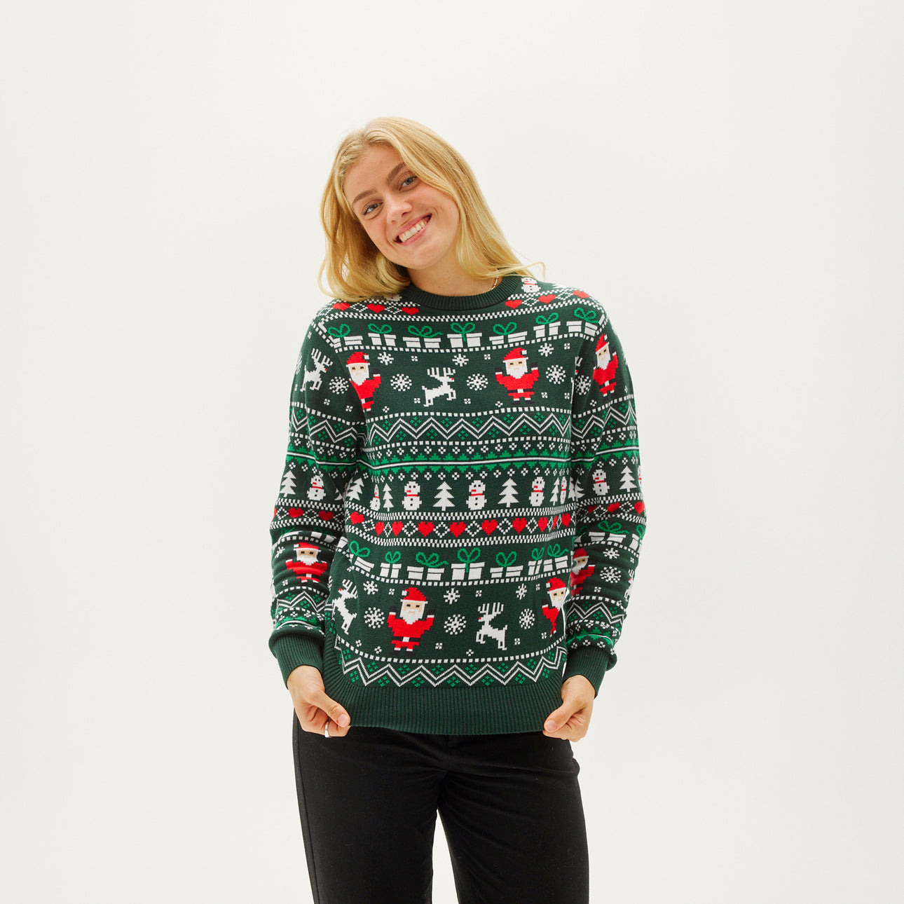 Fine Julesweater til Dame | Klassisk julecharme | Jule-Sweaters