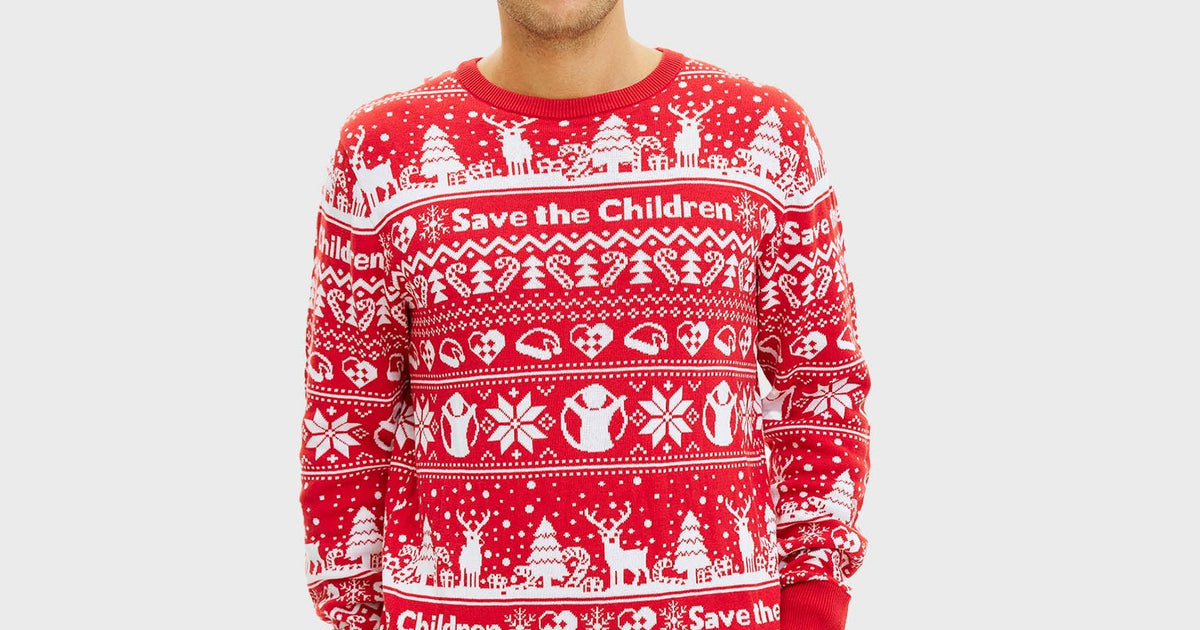 Red Barnet julesweater - Herre.