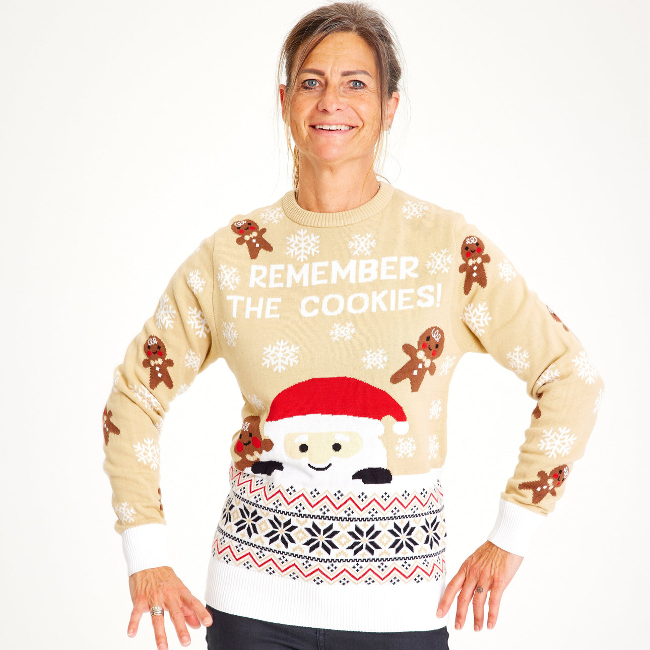Damer, Fejr Julen i Stil med The Cookie Sweater | Jule-sweaters