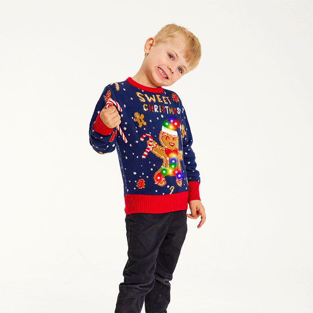 Cute Cookie Man Julesweater - Børn | Sødt juledesign for de små | Jule ...